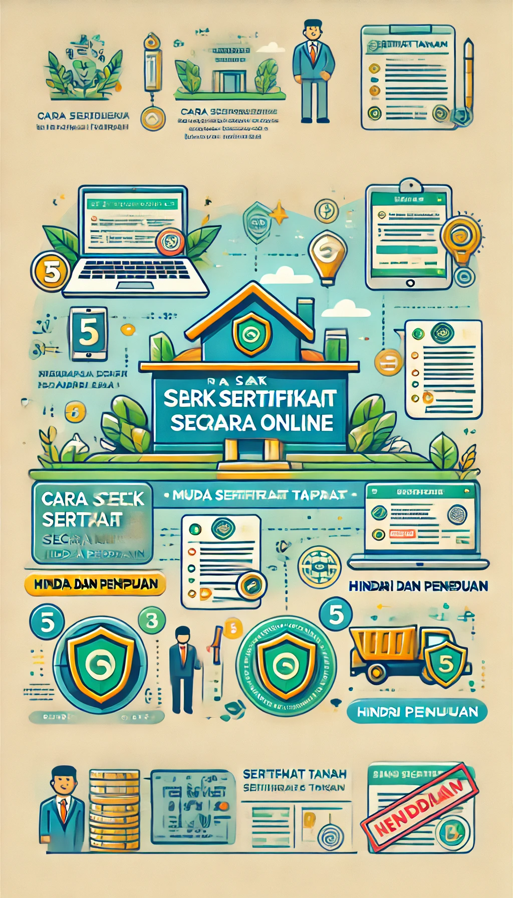 Cara Cek Sertifikat Tanah Secara Online: Mudah dan Cepat Hindari ...